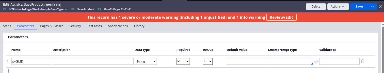 How to Save Data in a Data Object | Support Center
